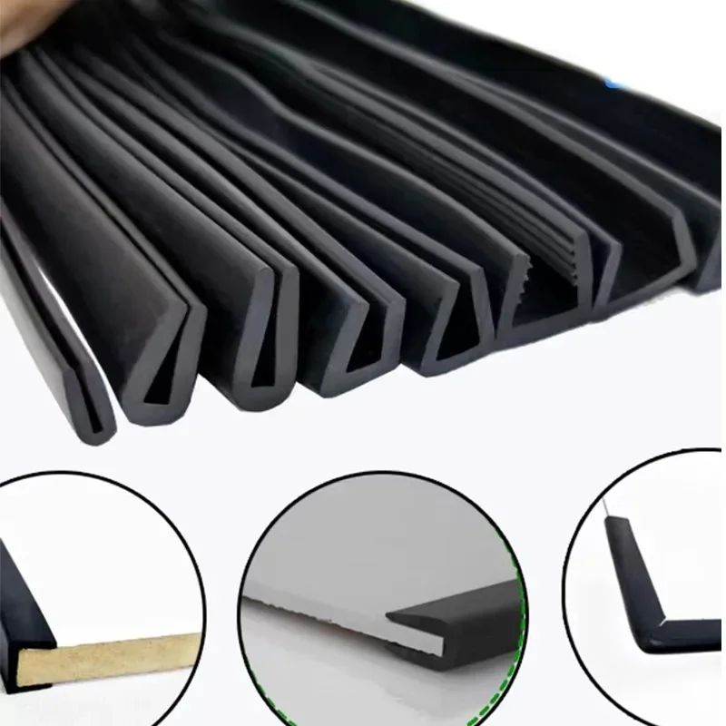 Rubber-1M-Groove-0-5-to-40mm-U-Shaped-Rubber-Edges-Sealing-Strip-Black ...