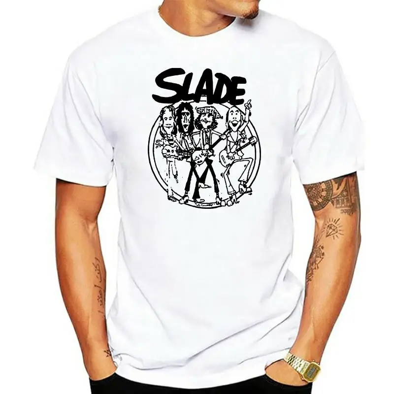 Slade-Band-Glam-Hard-Rock-70s-Retro-Cartoon-Vintag-T-Shirts-Branded ...