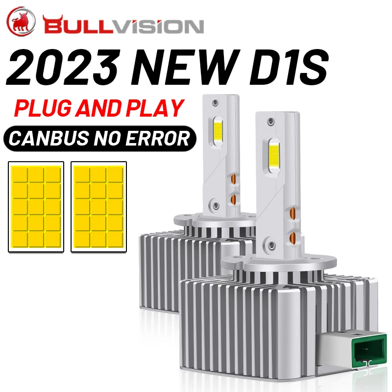 Bullvision 80000LM D3S LED HID D1S D2S D3S D4S D8S D2H D1R D2R D3R D4R ...
