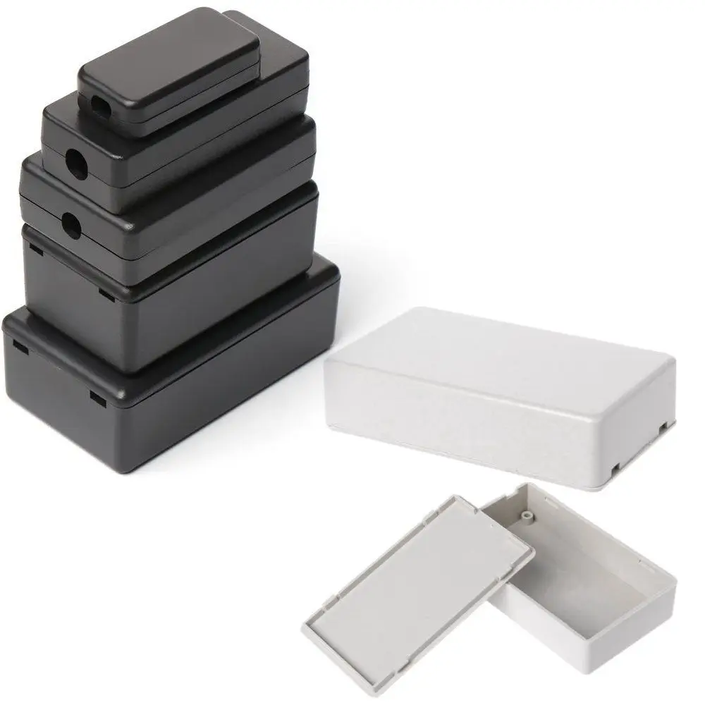 Plastic-Waterproof-Project-Box-Storage-Case-White-Grey-Black-Housing ...