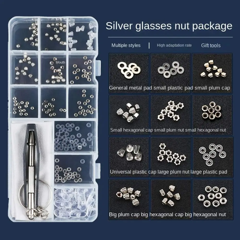 Eyeglasses-Sunglasses-Repair-Kit-Tool-Glasses-Screwdriver-Screws-Sets ...
