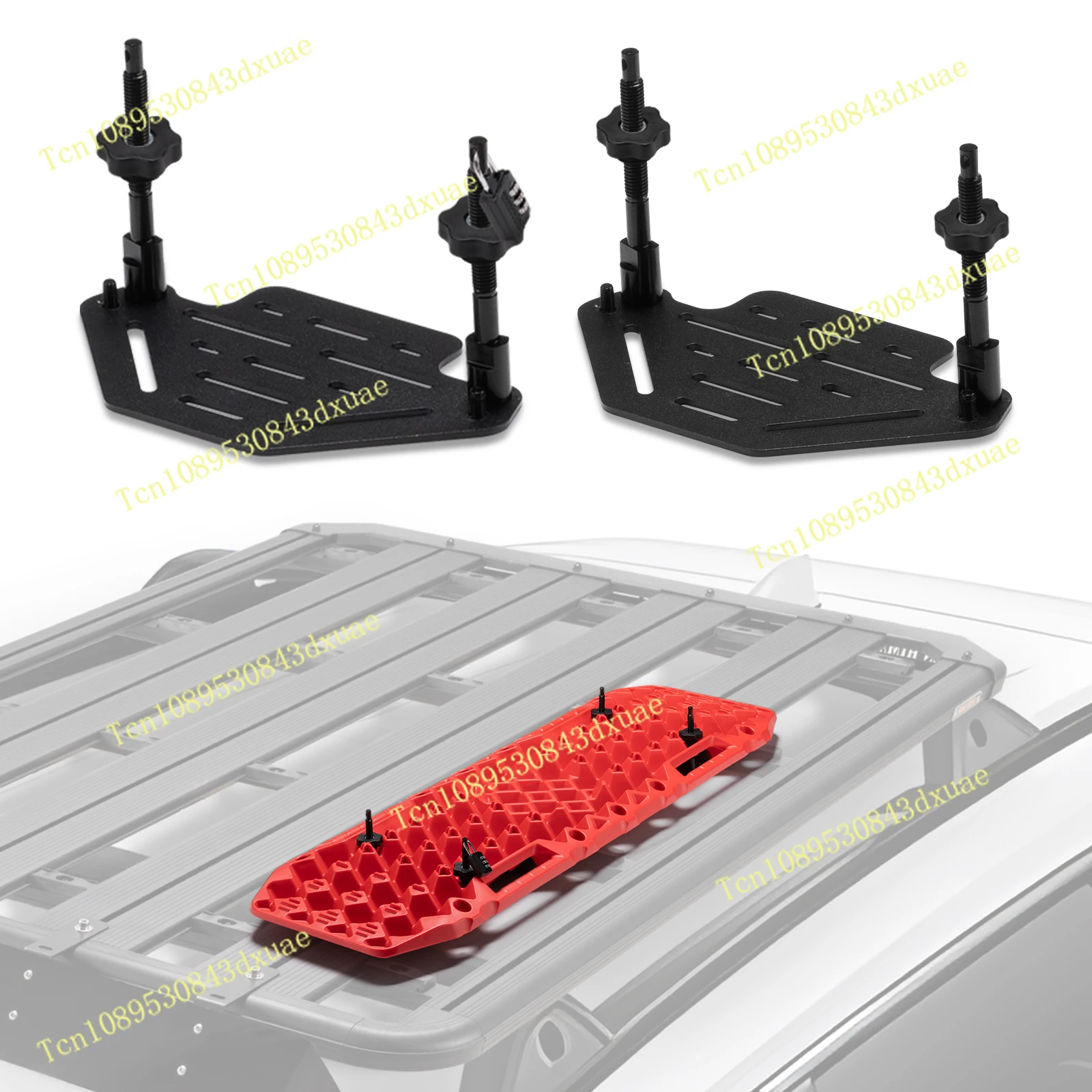 BUNKER INDUST Anti-Theft Easy Setup Adjustable 4WD 4x4 Recovery Board ...