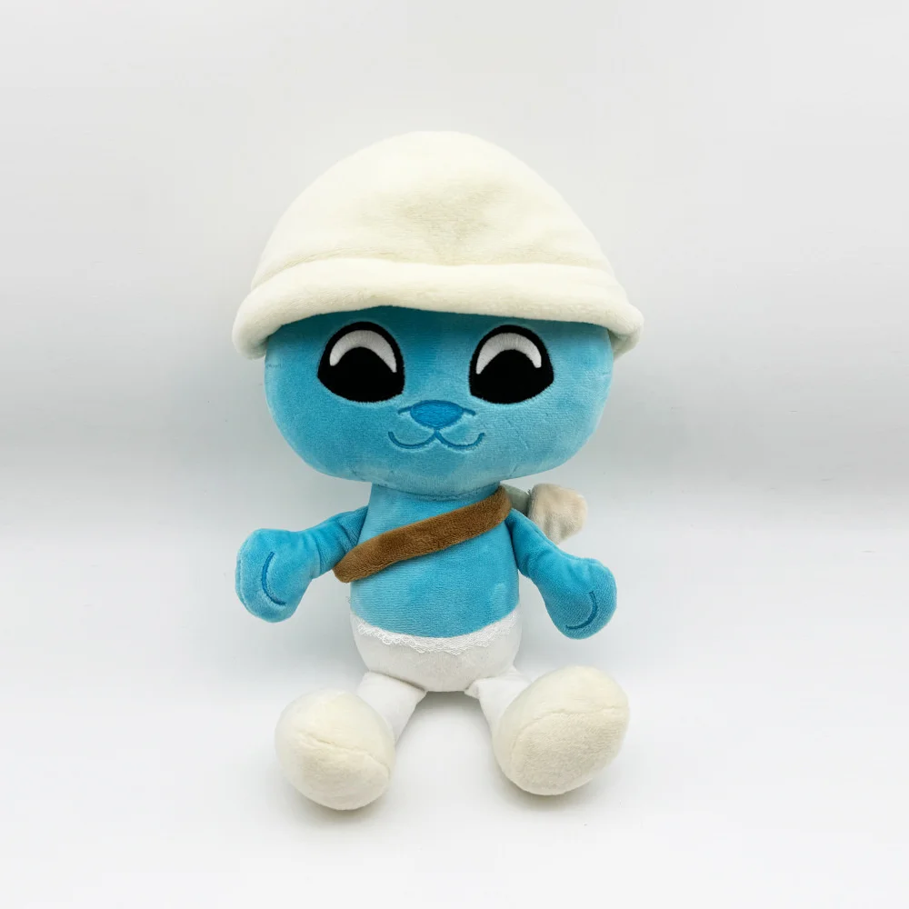 25cm Smurf Cat Plush Shailushai Toy Cartoon Soft Stuffed Anime Plushie ...