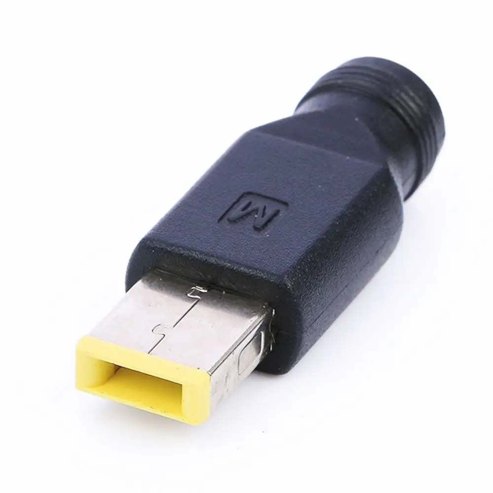 Plug for Lenovo ThinkPad Round To Square End 5.5 × 2.1/ 2.5mm To Square ...