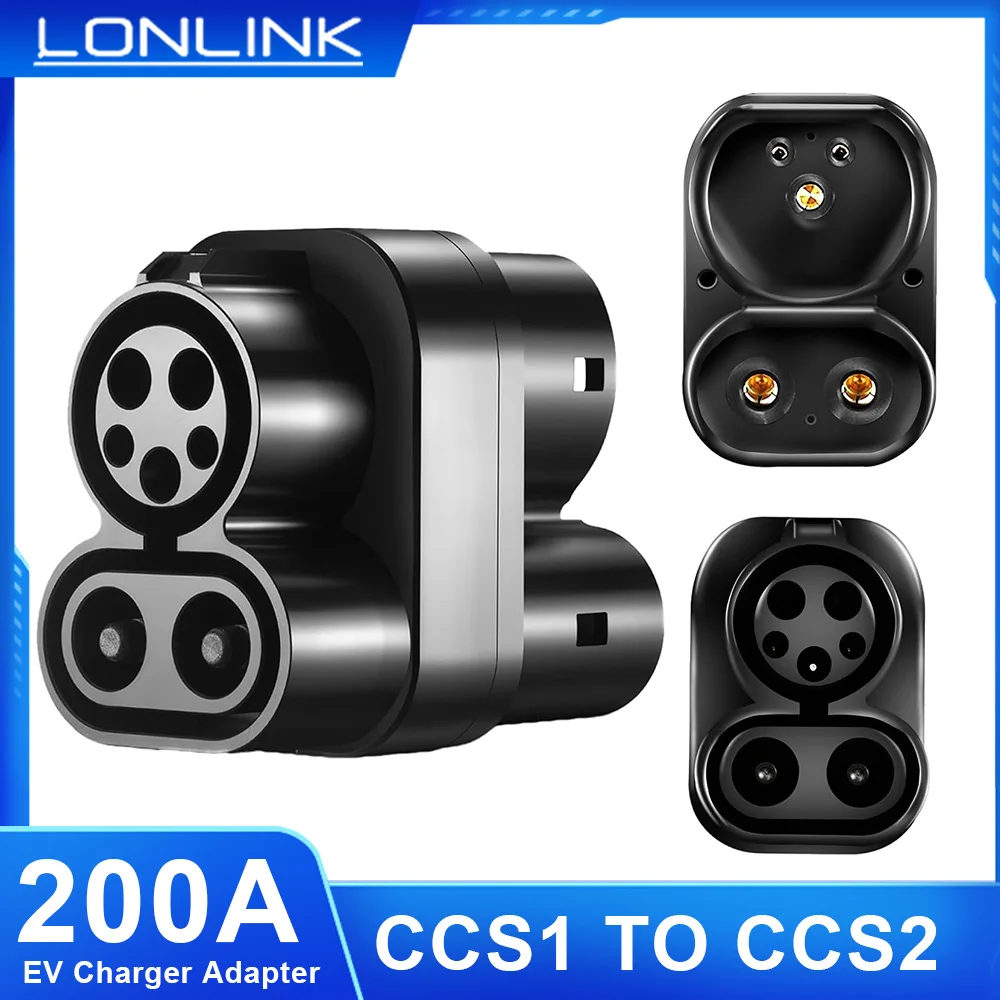 LONLINK-CCS1-to-CCS2-Adapter-From-CCS1-Charger-to-CCS2-Electric-Vehicle ...