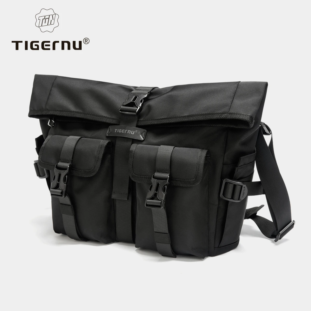 Tigernu Fashion Messenger Bags Male Shoulder Bags 13.3inch Laptop Bag ...