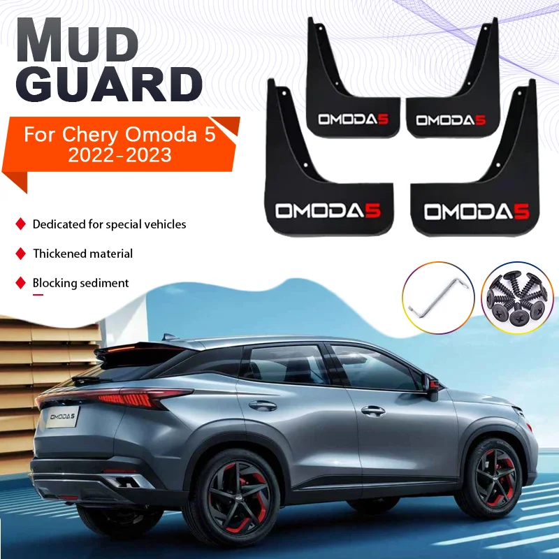 4x-MudFlaps-for-Chery-Omoda-5-Fownix-FX-C5-2022-2023-Splash-Guards ...