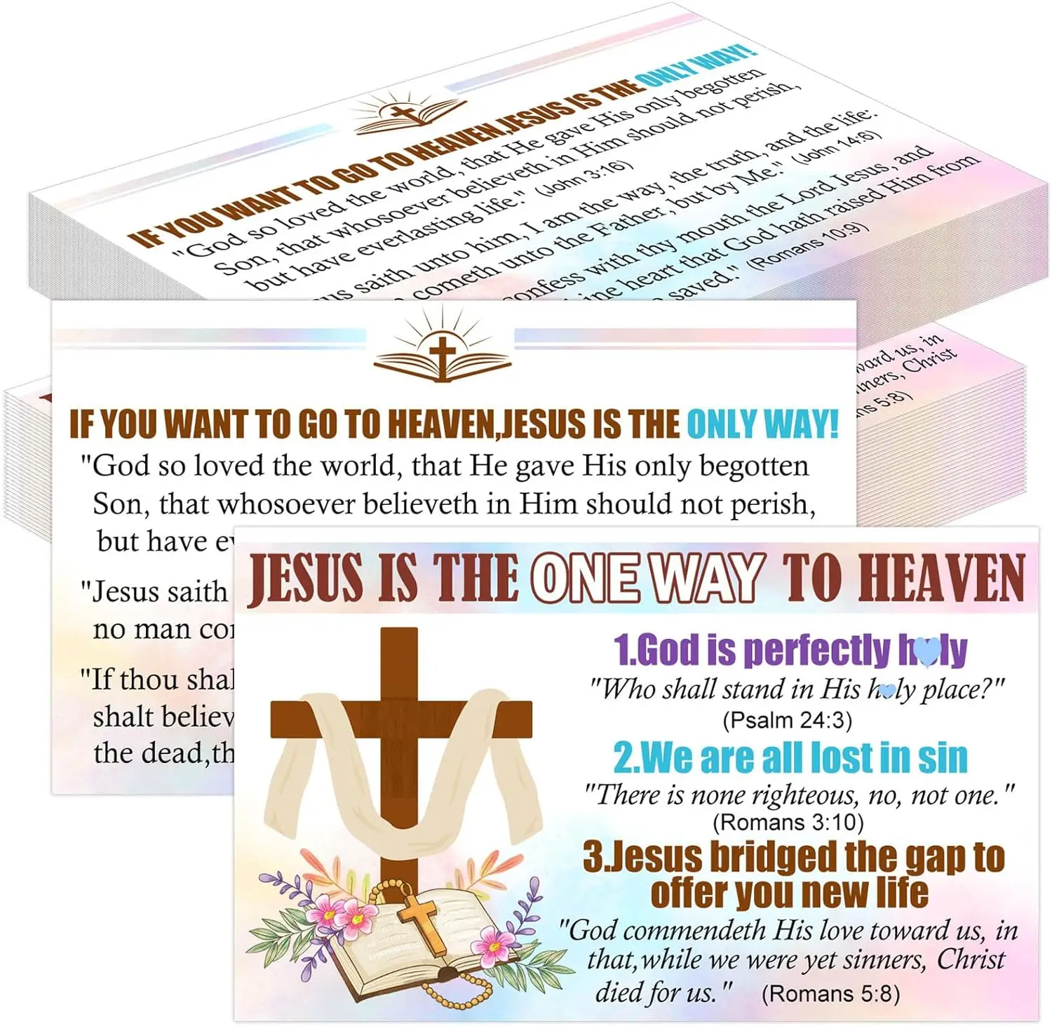 Gospel-Tracts-Pocket-Postcards-2-36-3-54-inch-Bible-Verses-Prayer ...