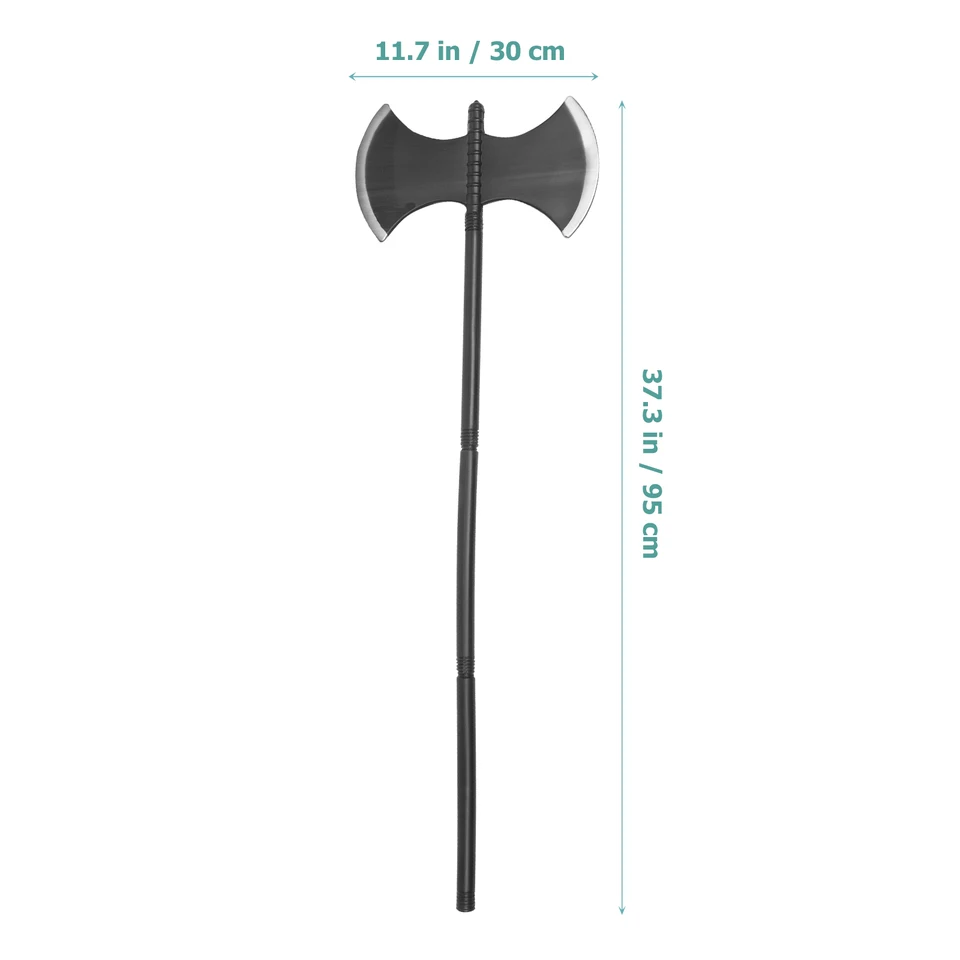 Fake Axe HANABASS Halloween Bloody Axe Prop Plastic Model Leviathan Axe