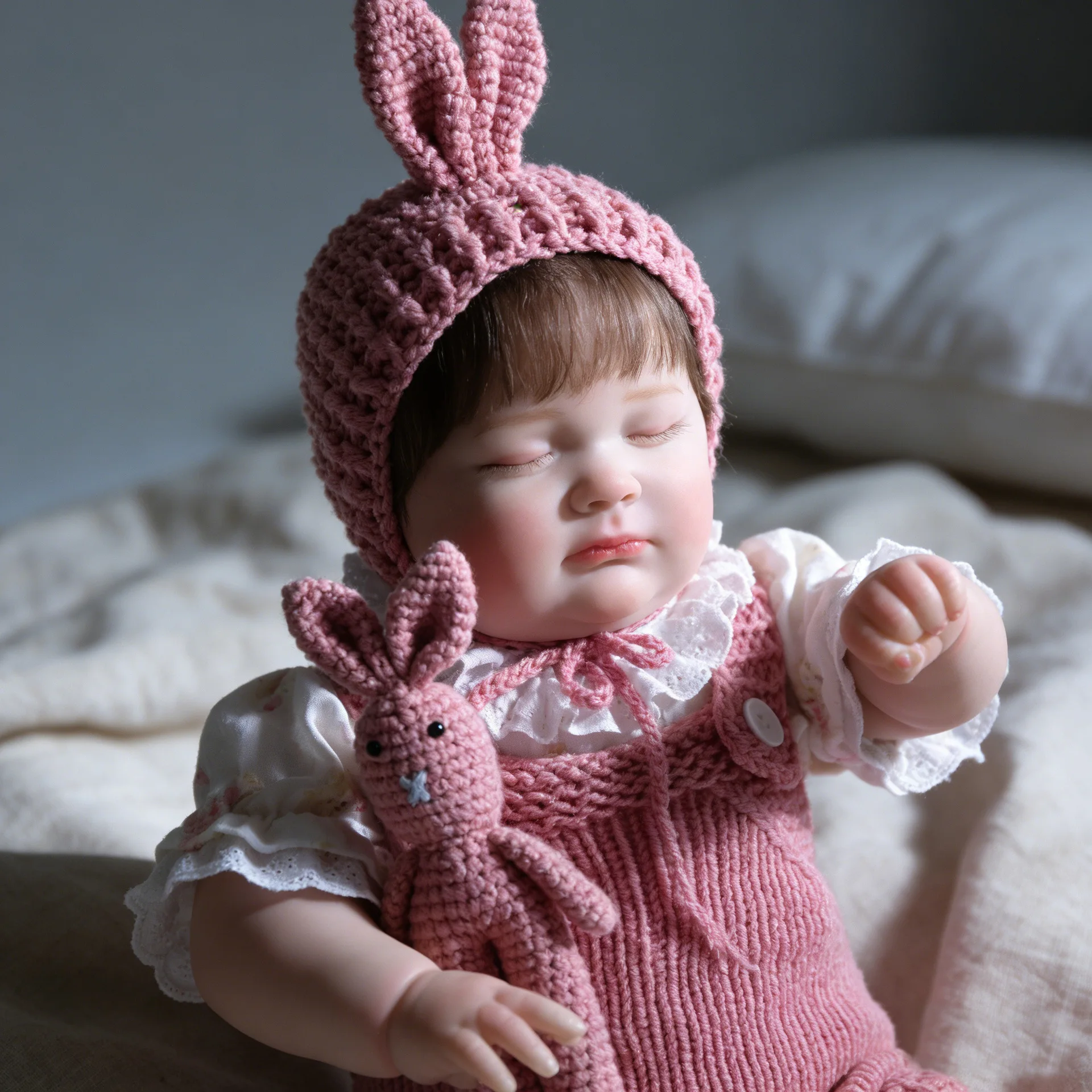 65cm Chubby Reborn Baby Doll, Vinyl Lifelike Newborn Doll, Large-Sized ...