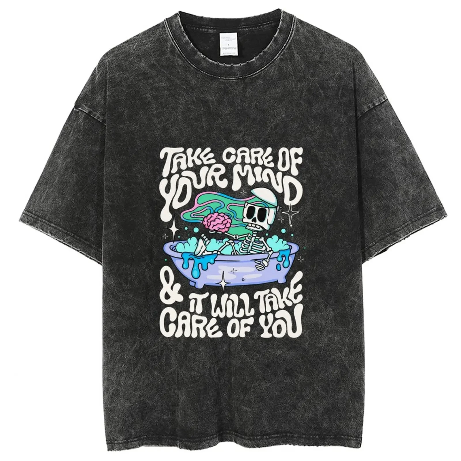 Take-Care-Of-Your-Mind-Skull-Brain-Bathing-Oversize-T-Shirt-Men-Women-Y2K-Cotton-Tshirt.jpg