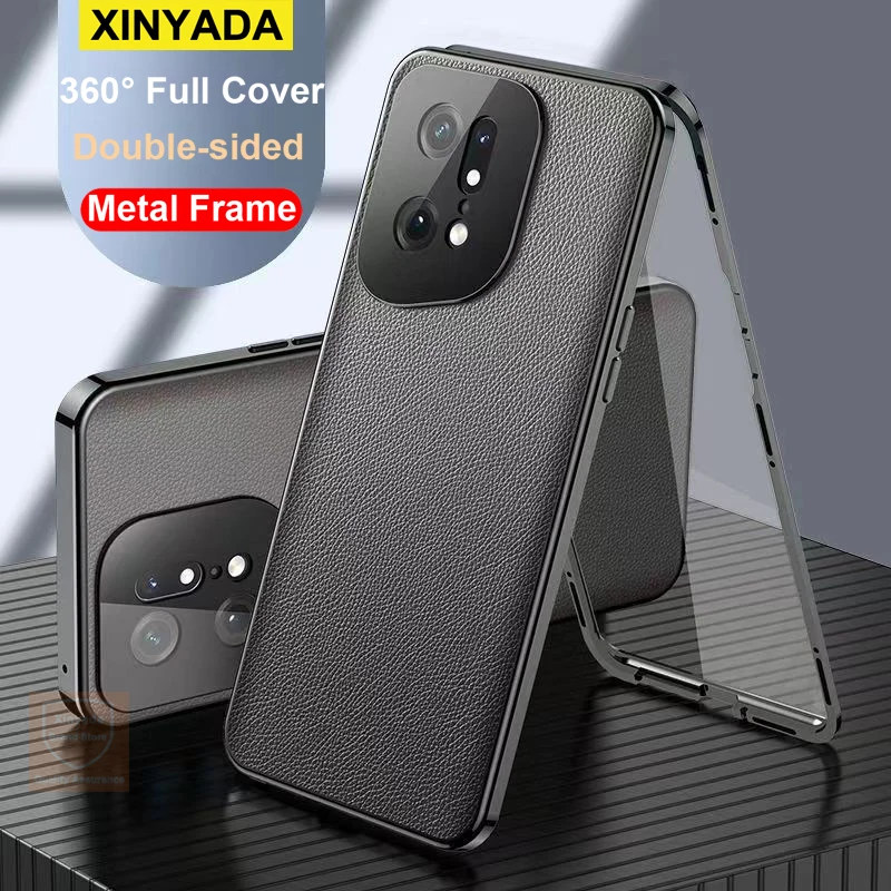 Coque de téléphone à rabat en verre pour Oppo Find X5 Pro, pare chocs ...