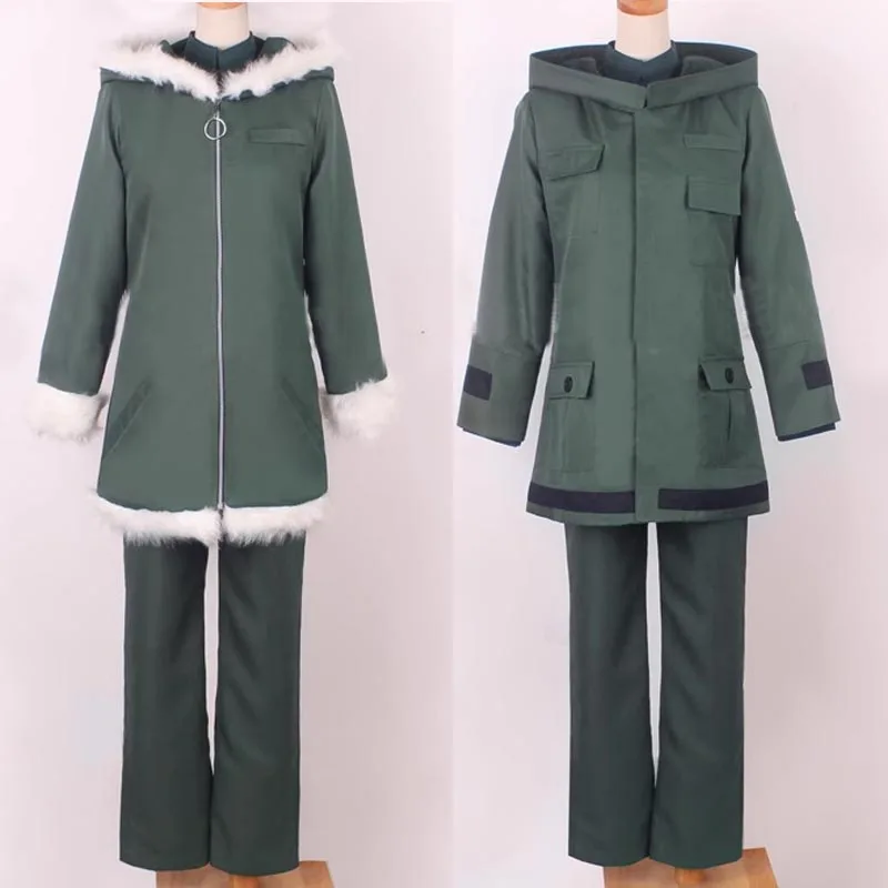 Last Tour Yuri Chito Military uniform Cosplay Costumes Halloween Party ...