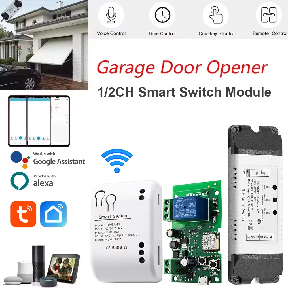 Tuya-SmartLife-WIFI-Garage-Door-Opener-Controller-Smart-Switch-On-Off ...