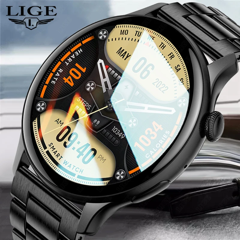 Reloj inteligente NFC para hombre y mujer, accesorio de pulsera resistente al agua IP68 con ...