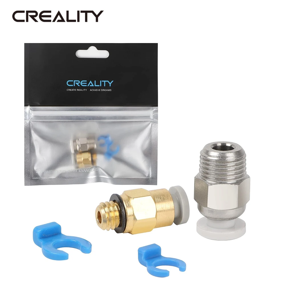 CREALITY Pneumatic Connector Combination Fitting Bowden Tube Coupler ...