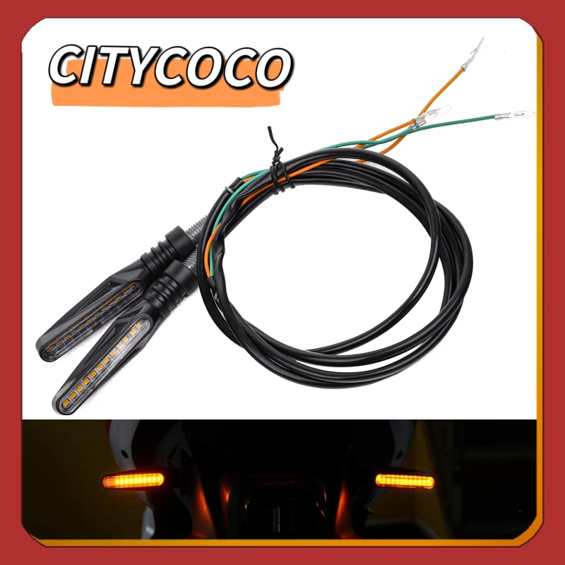 2-1PCS-Electric-Scooter-Motorcycle-Turn-Signals-Light-Tail-Blinker ...