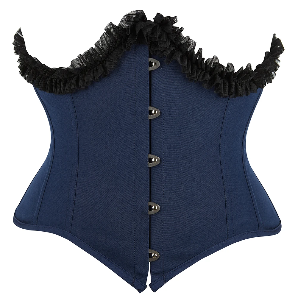 Underbust-Corset-Sexy-Waist-Cincher-Corsets-Gothic-Bustier-Top-Corset ...