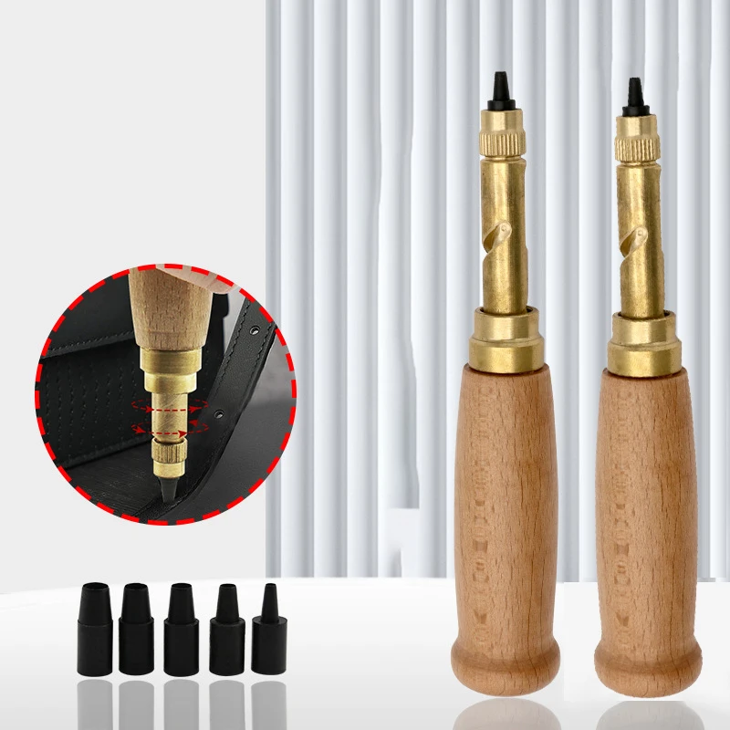 6pcs-Hole-Punch-Screw-Removable-Book-Drill-Auto-WithTip-1-5-4mm ...