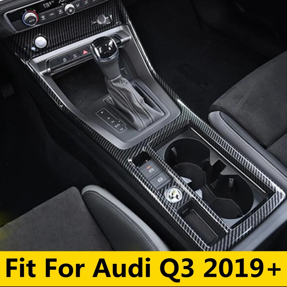 Central-Control-Gear-Shift-Water-Cup-Holder-Panel-Frame-Cover-Trim-For ...