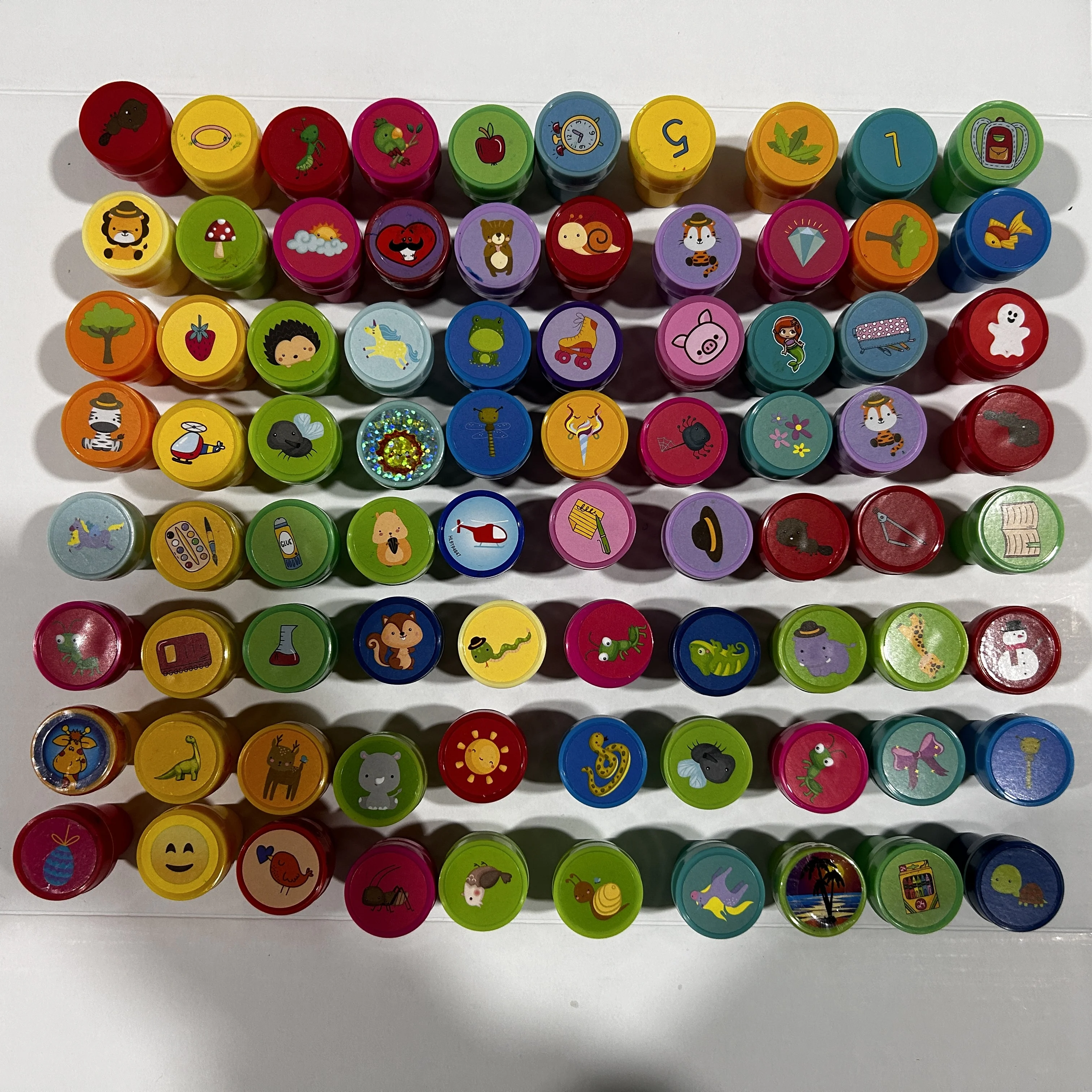 20pcs-Assorted-Stamps-for-Kids-Self-ink-Stamps-Children-Toy-anima ...