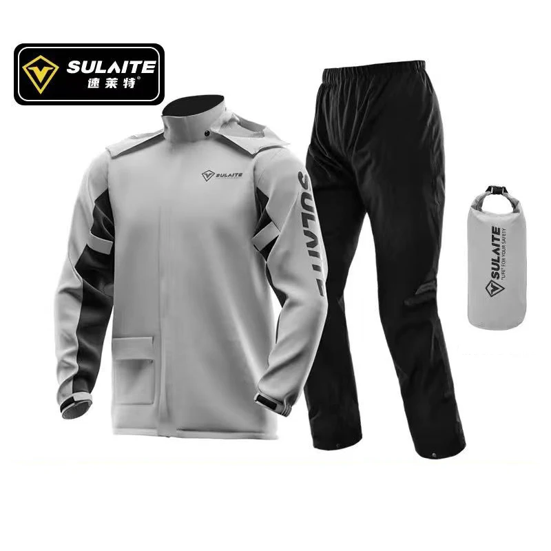 Motorcycle-Raincoat-Waterproof-Motorbike-Rain-Suit-Outdoor-Riding-Full ...
