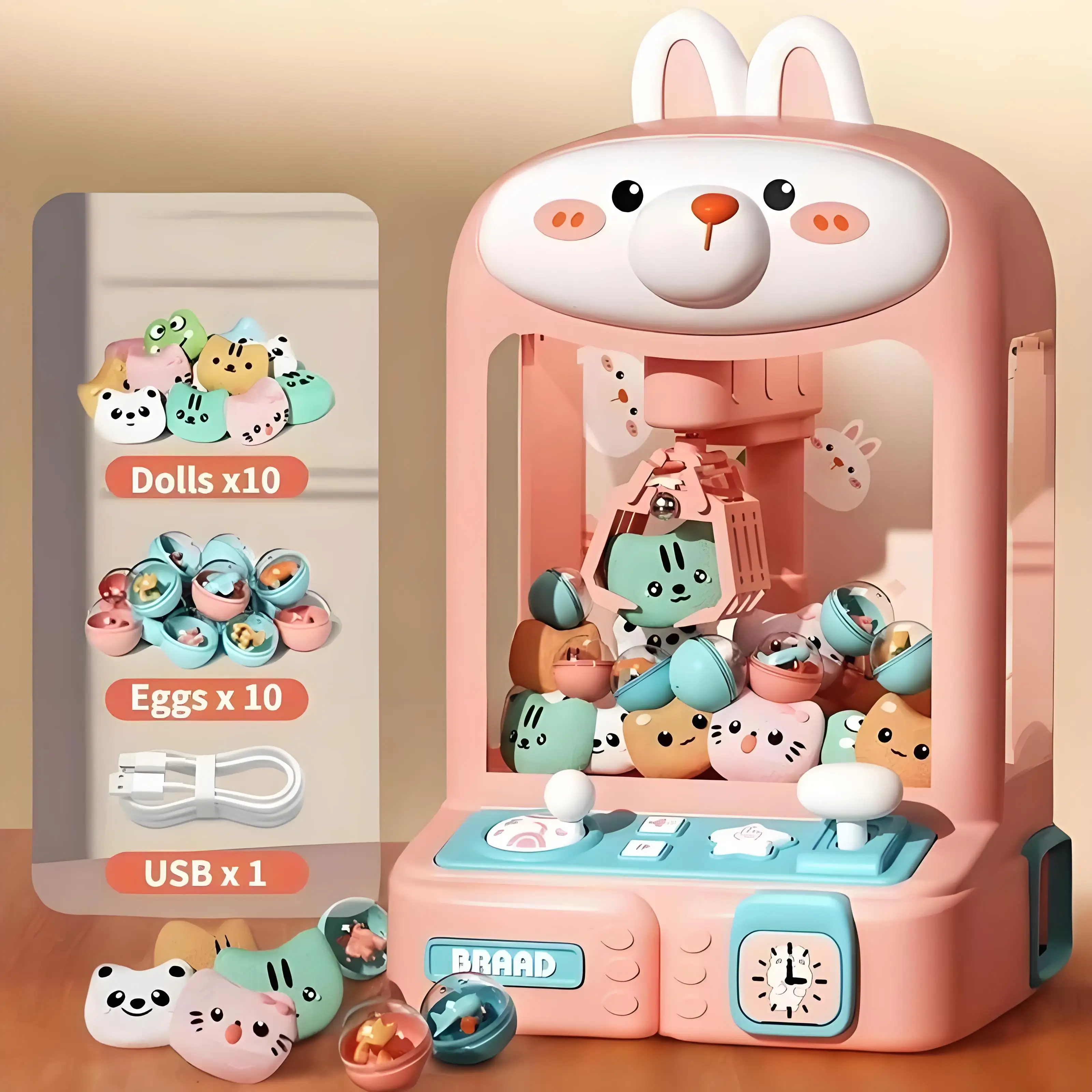 Children-Doll-Vending-Machine-Toys-DIY-Gashapon-Plush-Prizes-Vending ...