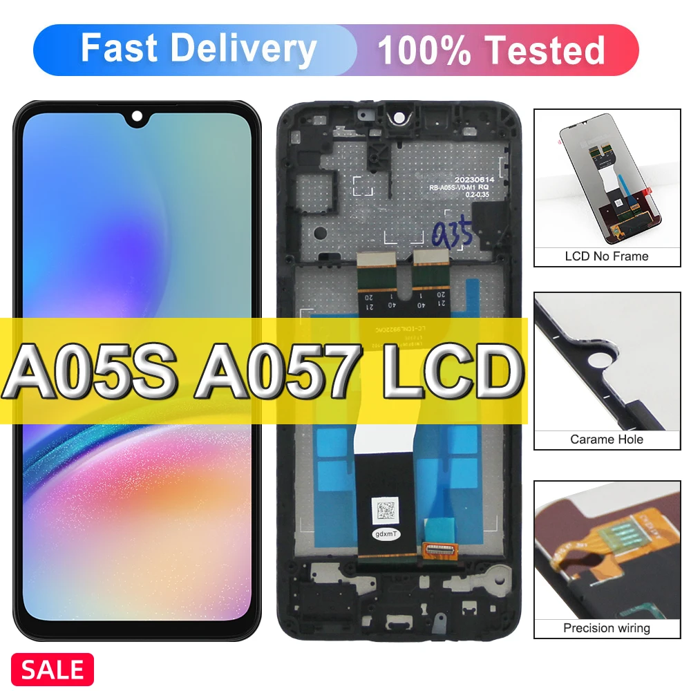 A05S LCD For Samsung A05S LCD SM-A057M SM-A057G/DSN SM-A057F/DS LCD ...