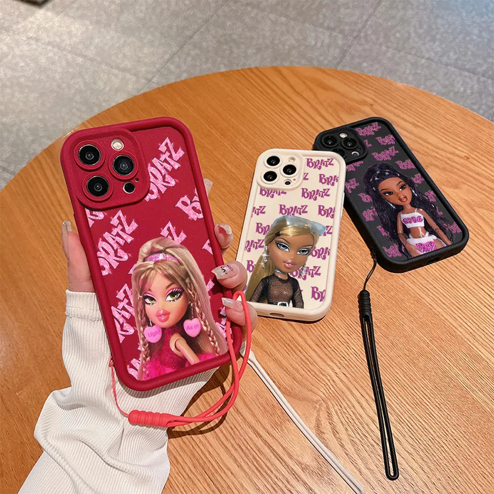 Cute-Cartoon-Bratzs-Girl-Phone-Case-for-OPPO-A5-A7-A16-A17-A38-A53-A54 ...