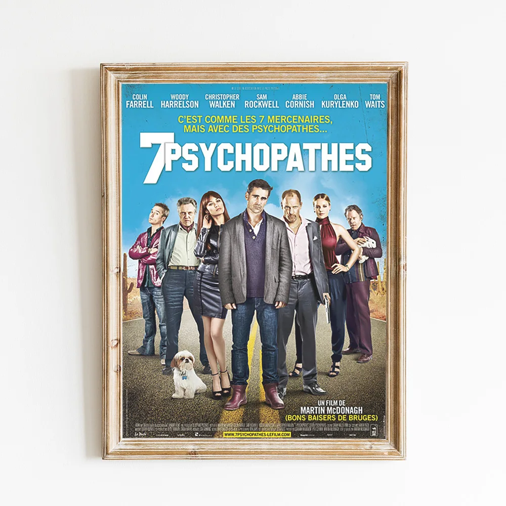 Seven Psychopaths Poster