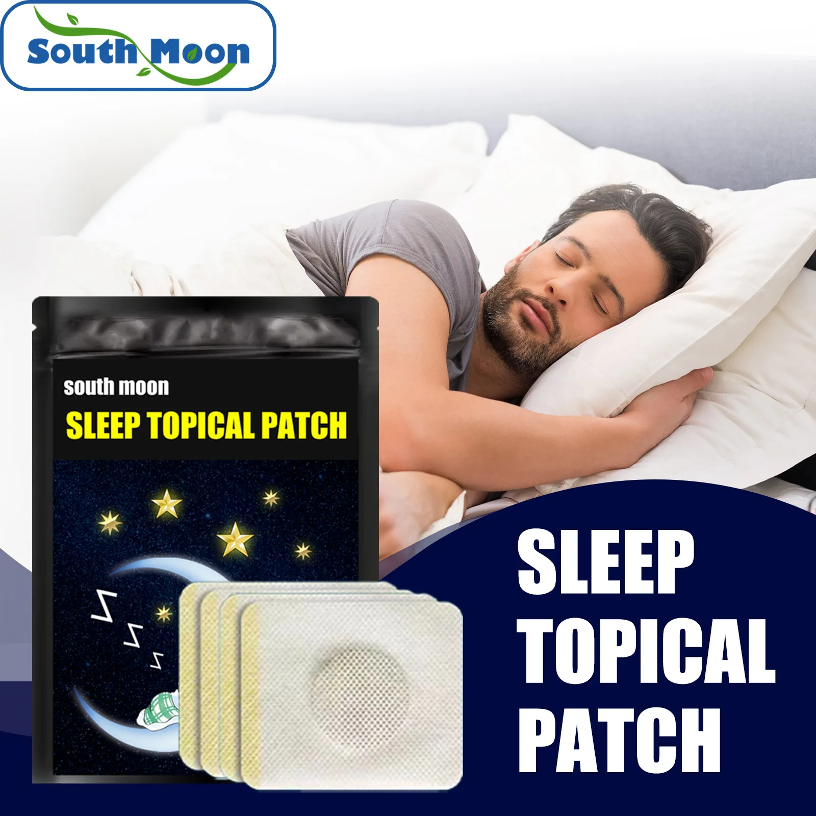 South-Moon-12pcs-Sleepy-Aid-Patch-Natural-Relieve-Nighttime-Dreaminess ...