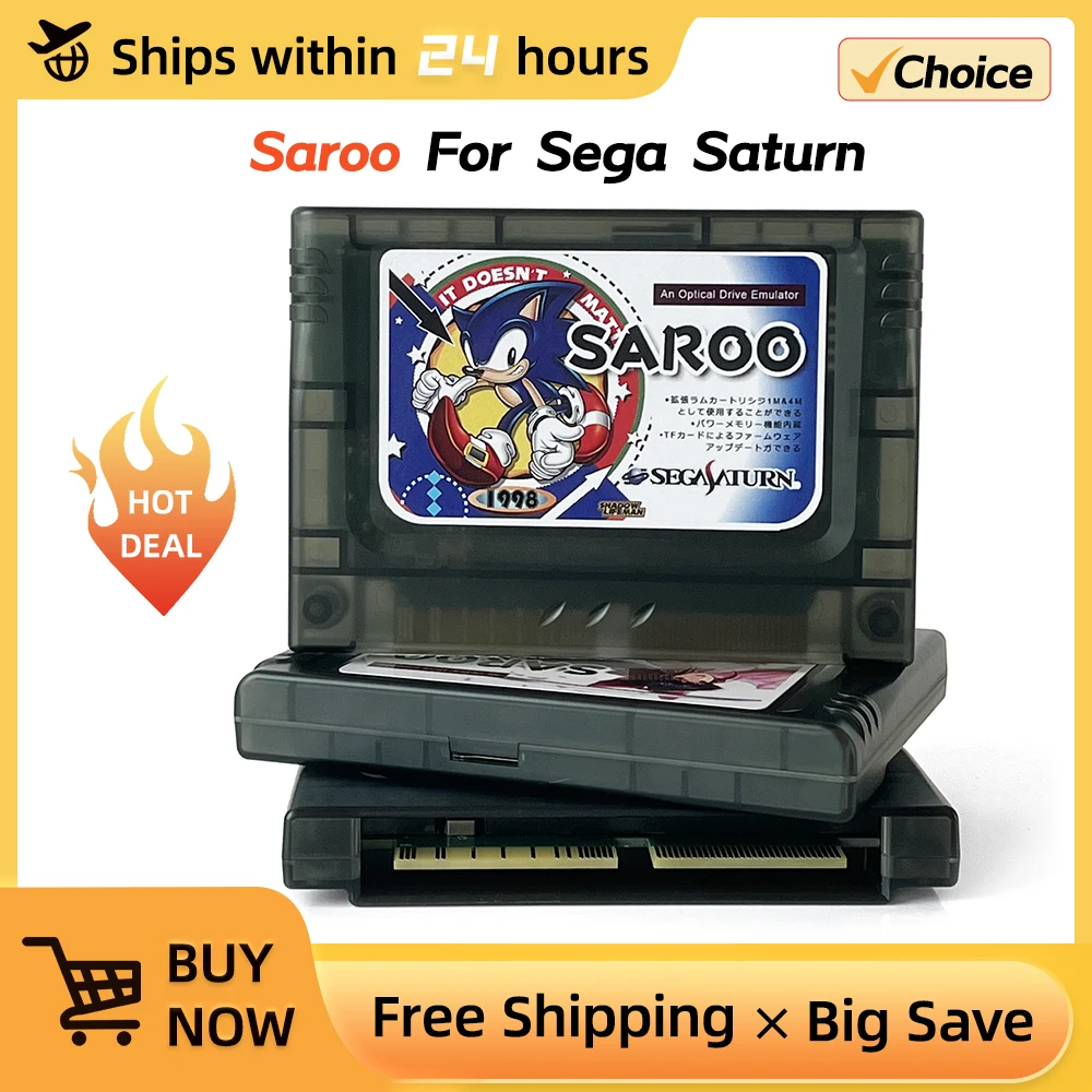 Saroo-Lectura-r-pida-para-consola-Sega-Saturn-juego-a-trav-s-de-tarjeta ...