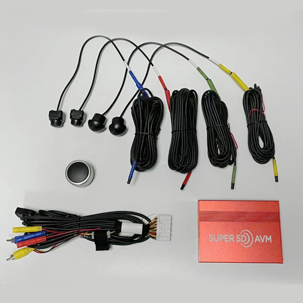 3D High-Definition 1080P Panoramic Reverse Image 360 Degree Surround ...