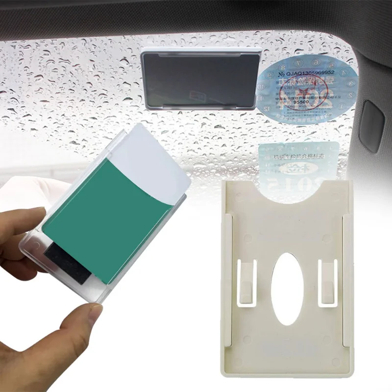 Car Card Sleeve Parking Ticket Clip Card Holder Clip Organizer Decor ...