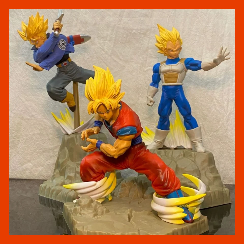 Dragon Ball Z Anime Action Figures Son Goku Figure Vegeta Trunks ...
