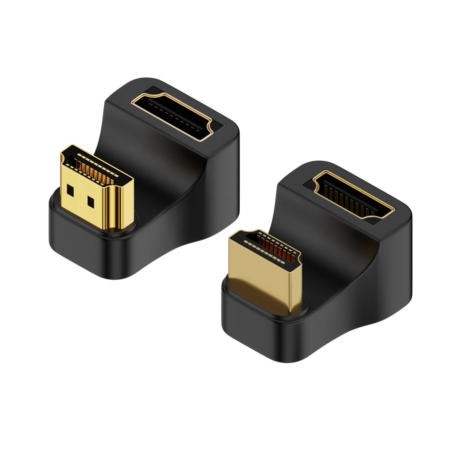 UHD-8K-60HZ-HDTV-2-1-Adapter-360-Degree-Angled-U-shaped-Male-to-Female ...