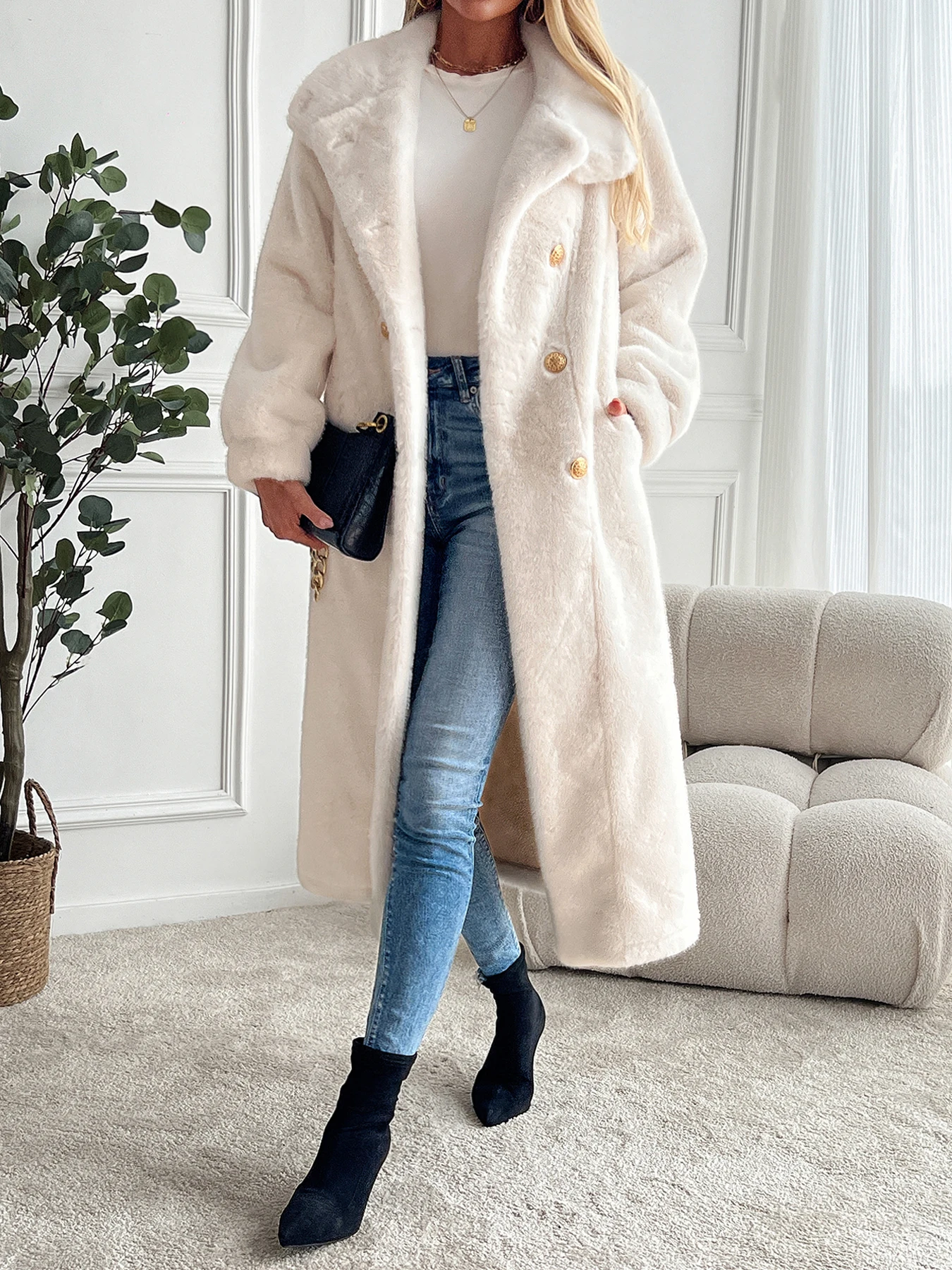 Faux-fur-coat-long-coat-women-s-lapel-double-breasted-loose-warm-high ...