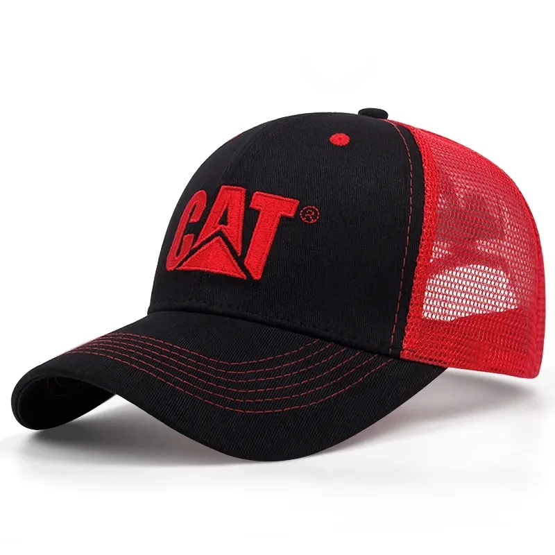New-Lettered-Embroidered-CAT-Baseball-Cap-Men-Stylish-Breathable-Golf ...