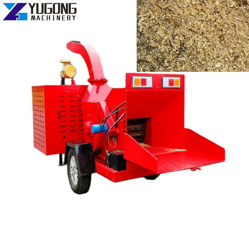 New Branch Wood Grinder Tree Branch Crusher Chipper Garden Tree Leaf ...