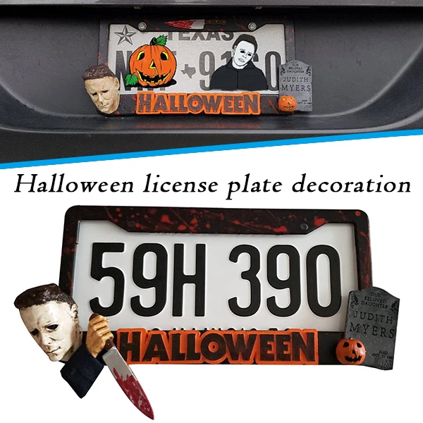 Spooky License Plate: The Ultimate Halloween Car Decor That Actually Works