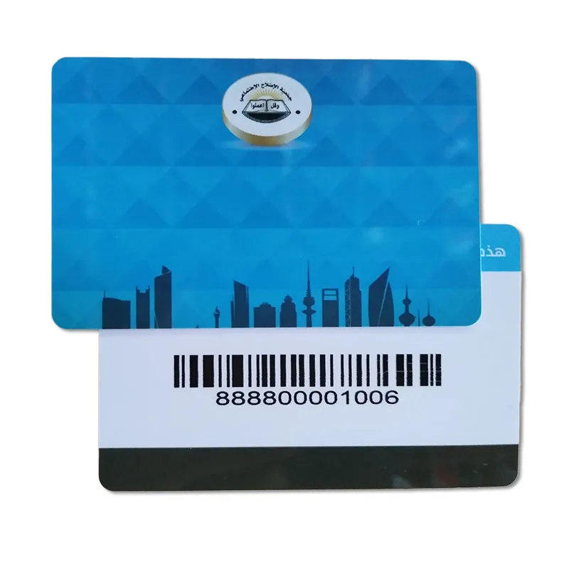 4000pcs Cmyk Full Color Printing Pvc Barcode Card Loyalty Vip ...