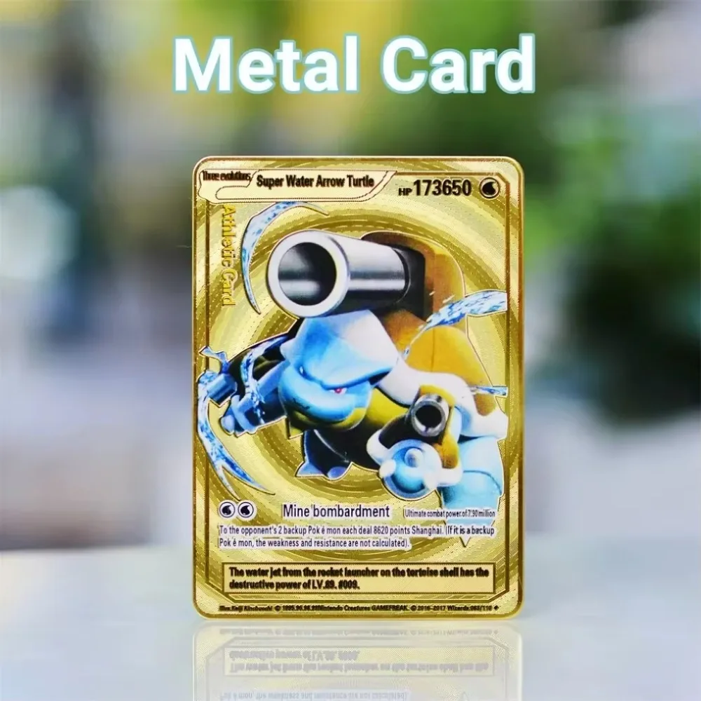 Metal-Pok-mon-Letters-Vmax-Pokemon-Metal-Card-Charizard-Pikachu-Mewtwo ...