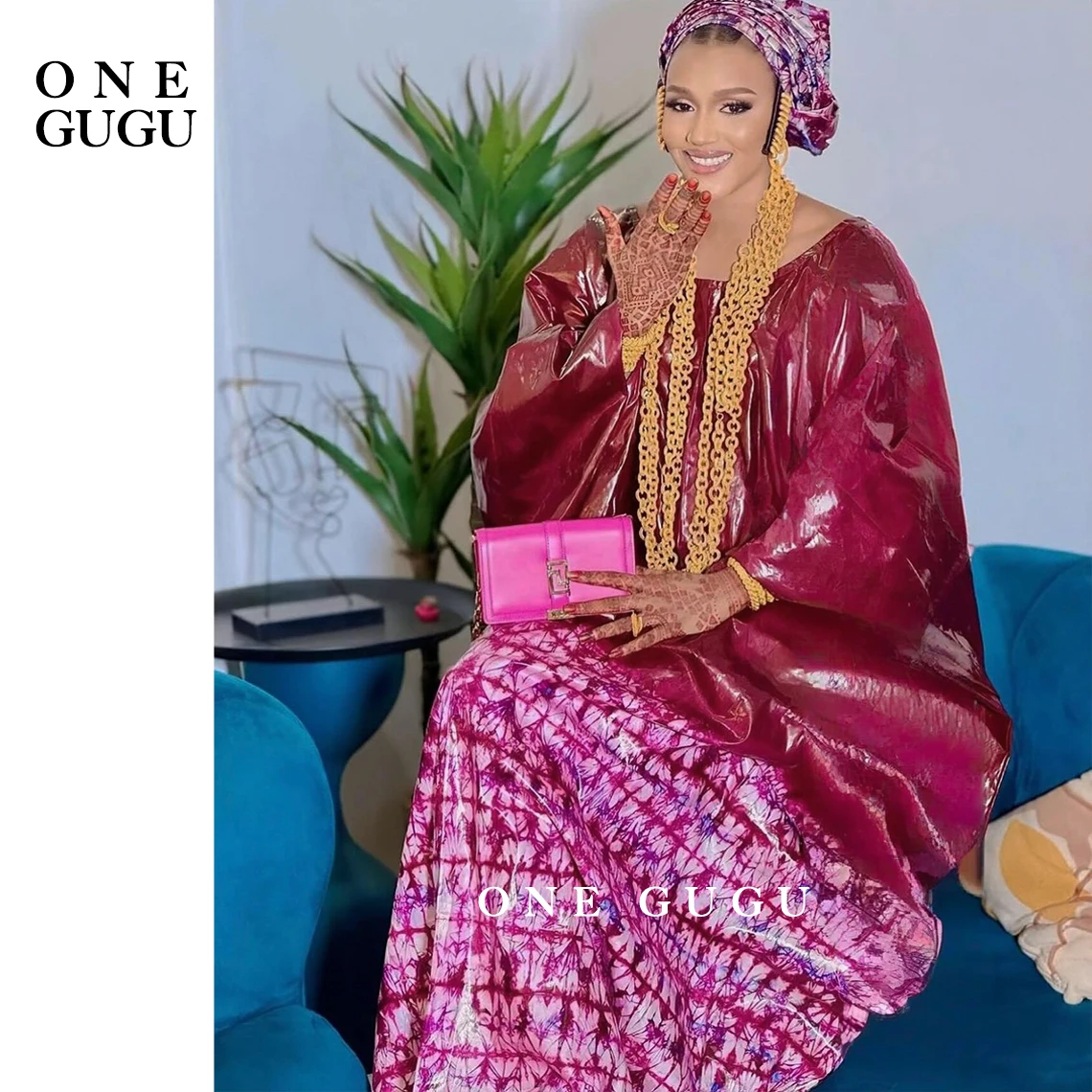 African Traditional Wedding Basin Dress First Quality Bazin Riche ...