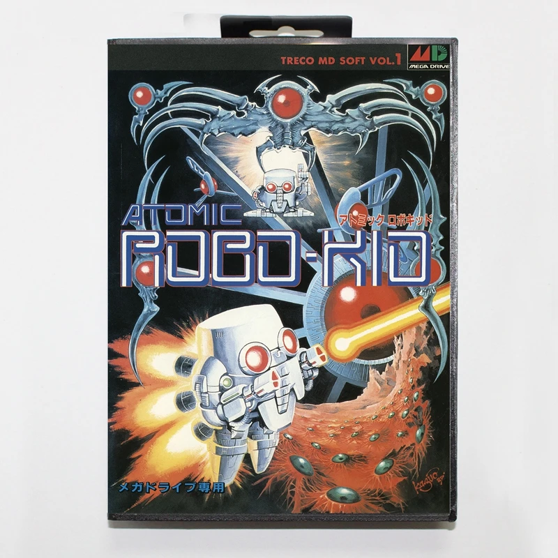 New Arrival Atomic RoboKid 16bit MD Game Card For Sega Mega Drive ...