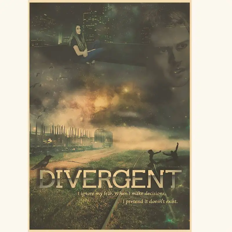 Divergent Book Poster
