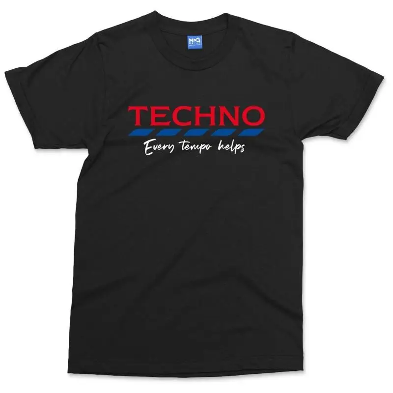 Techno t-shirt drôle chaque Tempo Slogan Festival de musique Rave robe ...