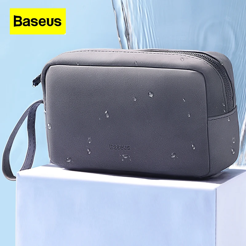 Baseus-Data-Cable-Storage-Bag-Waterproof-Large-Capacity-for-Travel ...