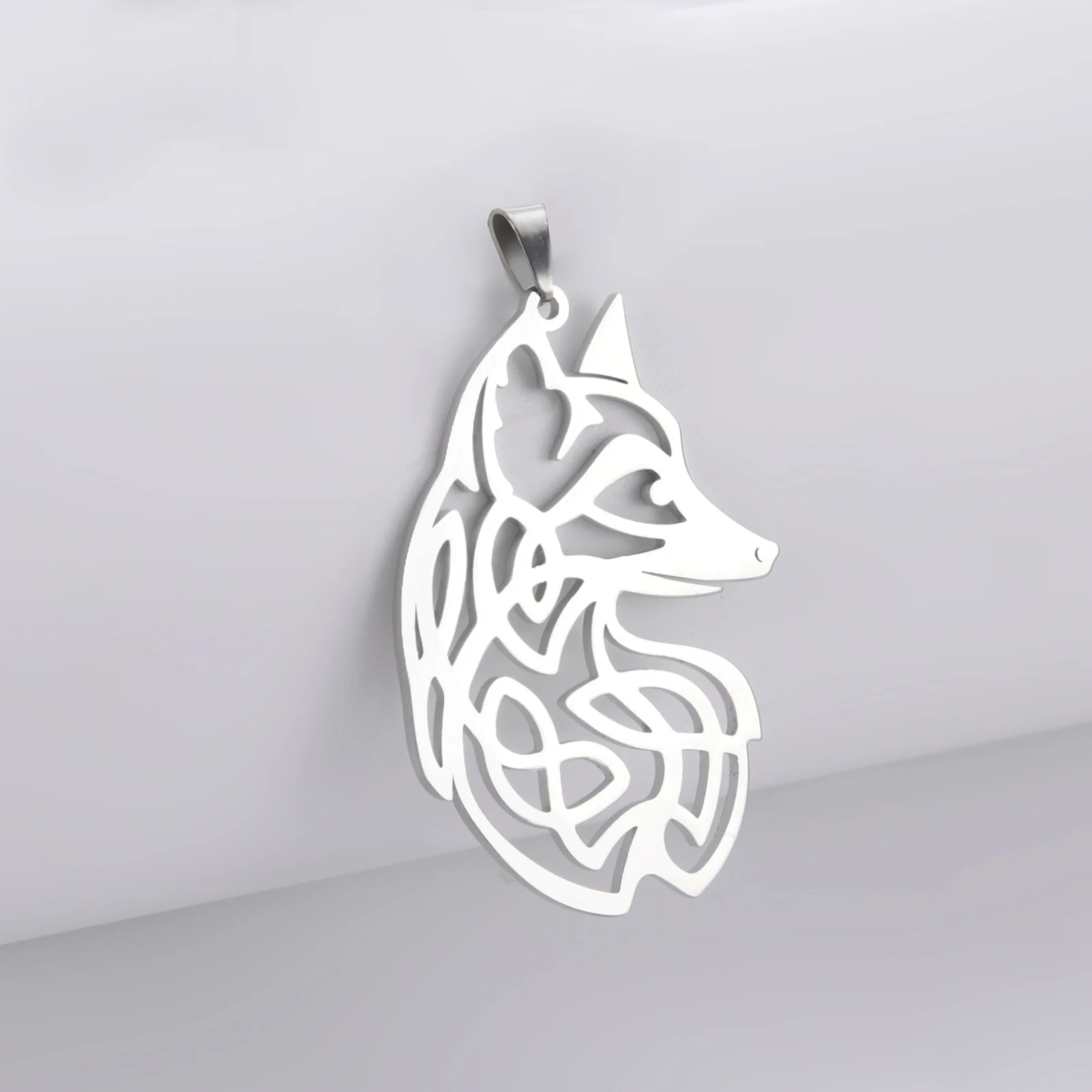 EUEAVAN 5pcs Loki Fox Animal Viking Celtics Knot Charm Pendant Men ...