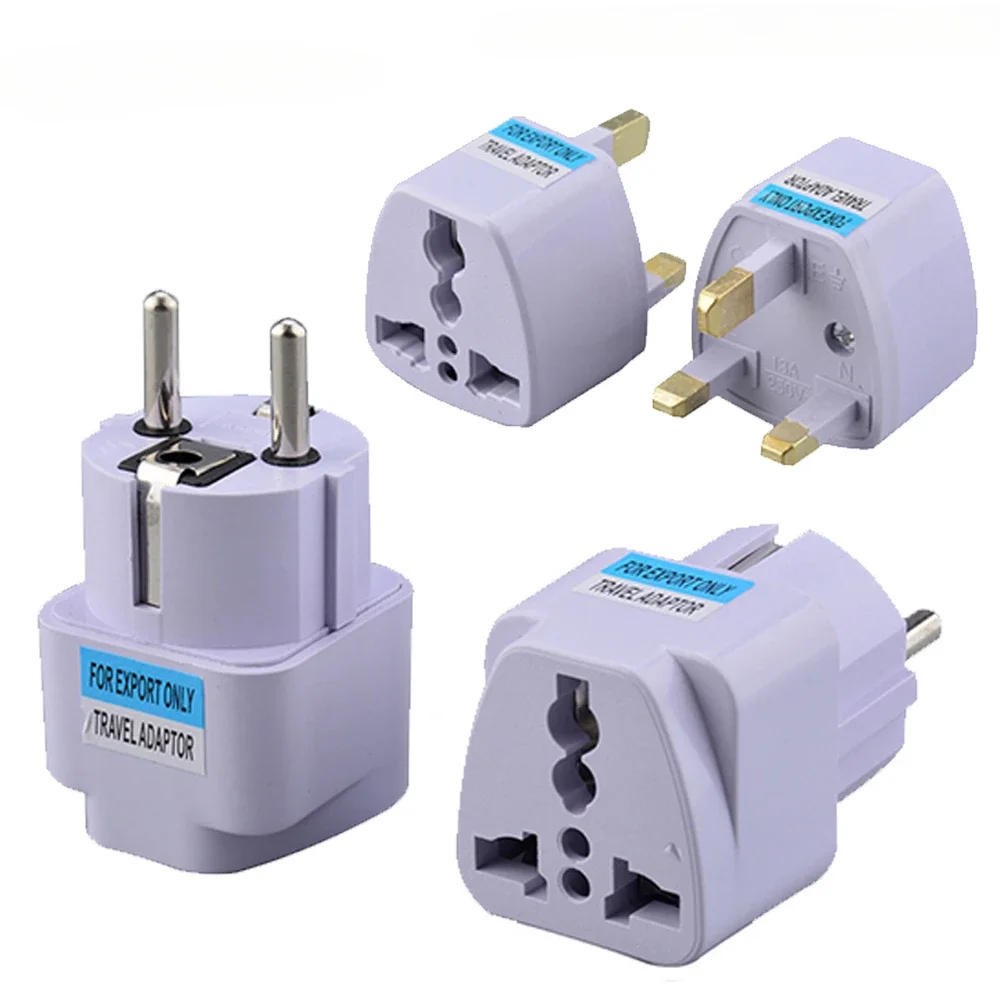Universal-EU-UK-US-GER-Adapter-European-Germany-Power-Plug-Socket-110 ...