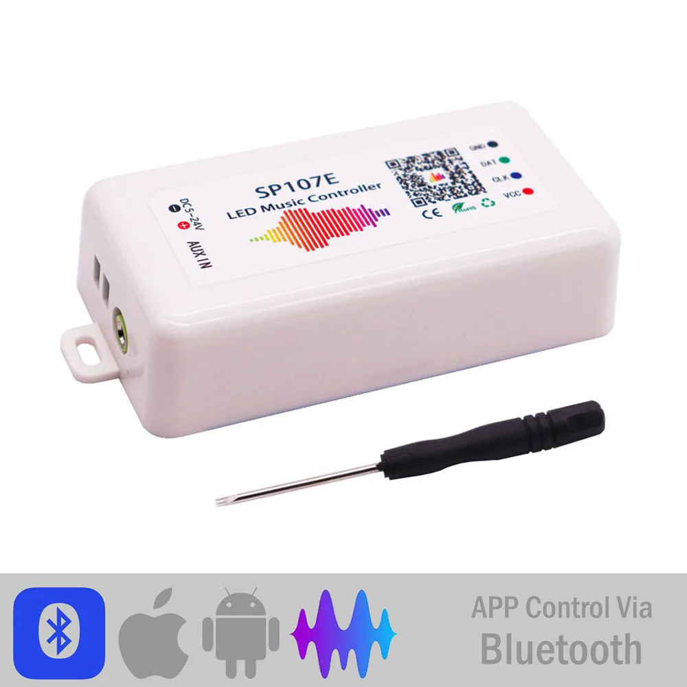 Bluetooth-WS2812B-LED-Pixel-Controller-SP110E-SP107E-for-WS2811-WS2815 ...
